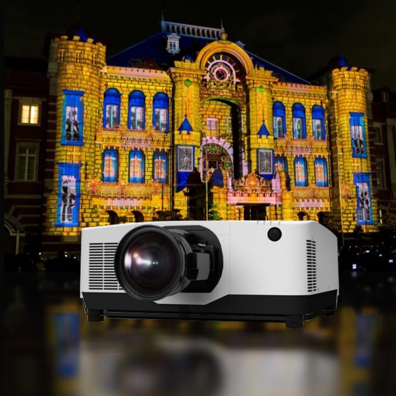 20000 Lumen WUXGA Laser Projector for Large Venue 3D Mapping Projection