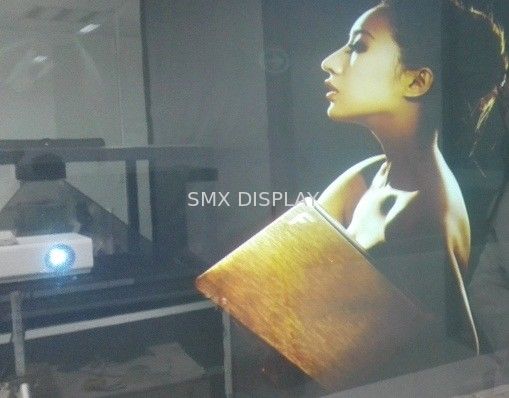 170 Degree transparent rear projection film For Glass Outdoor Projector ...