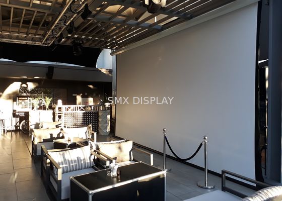 16/9 300 Inch Tab Tensioned Motorized Projection Screen 160 Degree ...