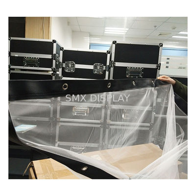 Gauze Fabric Holographic Projection Film Advertising 3D Clear Projector ...