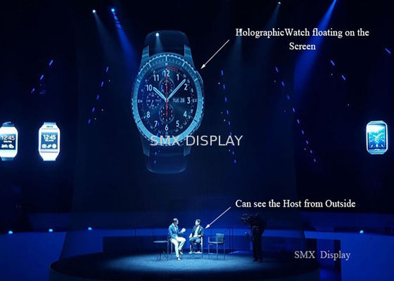 Gauze Fabric Holographic Projection Film Advertising 3D Clear Projector ...