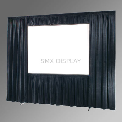 150 - 300 Inch Fast Fold Projector Screen Portable Outdoor Front / Rear ...