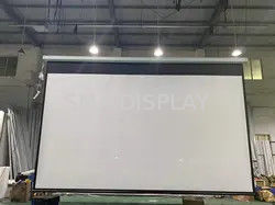 300 Inch Electric Projector Screen Tab Tensioned Motorized Projection ...