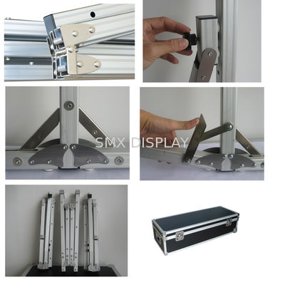 300'' Fast Fold Projection Screen With Front And Rear Projection Fabric ...