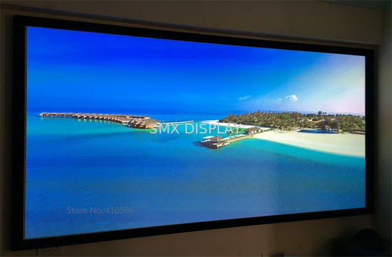 Custom made Fixed Frame Screen / Curved Projection Screen Wall Mount
