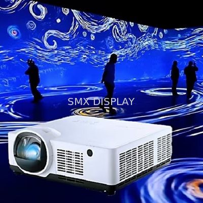 7500lumen short-throw laser projector immersive projection brings the ...