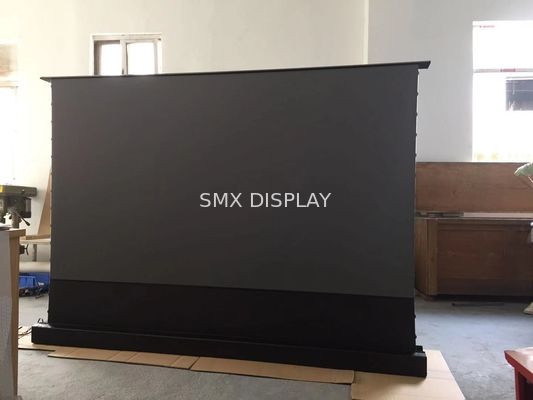 150-Inch Floor Rising ALR Projection Screen Motorized for UST Projector ...