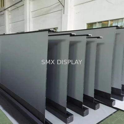 150-Inch Floor Rising ALR Projection Screen Motorized for UST Projector ...