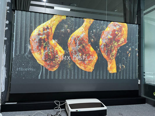 150 Inch ALR T Prism UST Projector Screen Ambient Light Rejecting ...