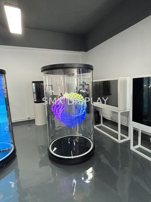 3D Hologram Display Equipment Holo Tube Human Size AI Virtual Assistant ...