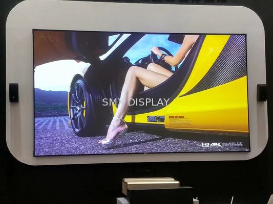 Retractable Home Theater Projector Screen , 16x9 Projector Screen Wall ...