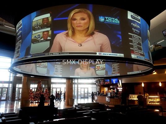 360 Degree Fixed Frame Projection Screen For Flight Simulation