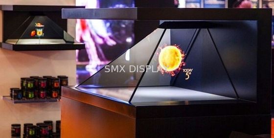 22inch 270 Degree Holo Cube 3D Hologram Showcase Display Pyramid Full ...