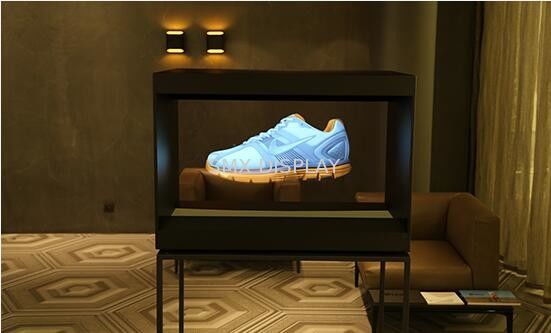 Full HD 180° 22" Holocube 3D Hologram Showcase Holobox With Flight Case for exhibition