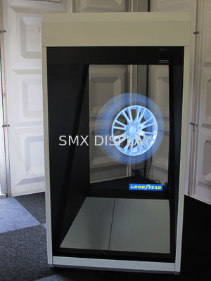 500cd / m2 3D Holo Box Holographic Transparent Screen Display 32"