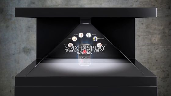 Holographic Display Pyramid,Holo Box,3D Hologram Technology 55"