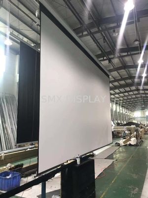 400 Inch Projector Screen Large Motorized With HD Mate White Fabric