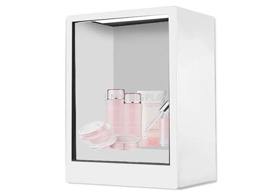 3 Sided 3D Hologram Screen Box Transparent Touch 3D Hologram Pyramid ...