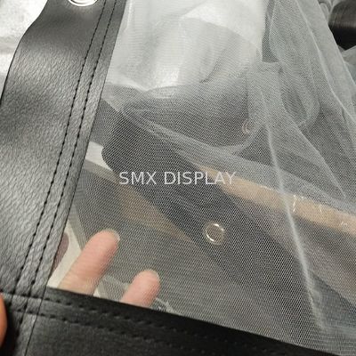 Front / Rear 3D Holographic Mesh Projection Screen For Stage ...