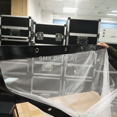 Large Hologram Gauze Projector Screen 3D Holographic Stage Projection ...