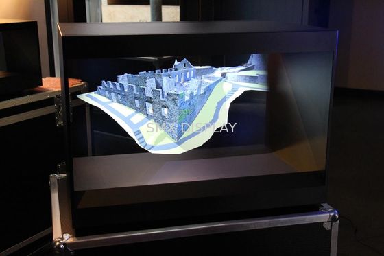 3D Virtual Imaging Hologram Cube 70" Floating Images In 3d Effect