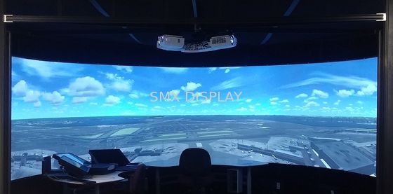 Fixed Curved Projection Screen,circular projection screen Round 3D For ...