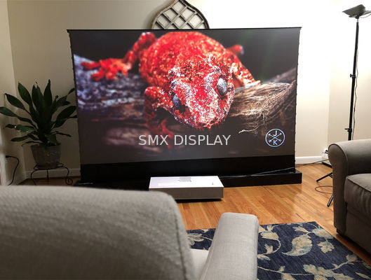 92" 100" 110" 120" 135" 150" Electric Floor-Rising Screens with ALR ...