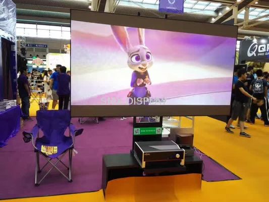 Retractable Home Theater Projector Screen , 16x9 Projector Screen Wall ...