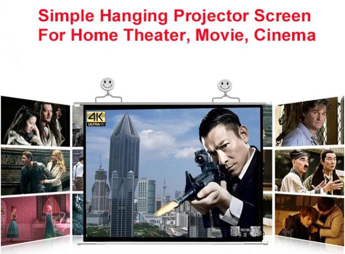 Portable Folding Splicing Wall Hanging Projection Screen 60-120 Inch ...