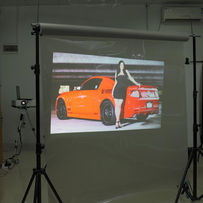 1.52X30M Gray Rear Projection Film /3D Holo foil /Avaiable with self ...